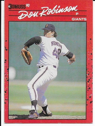 1990 Donruss #258 Don Robinson NM Near Mint Giants | eBay