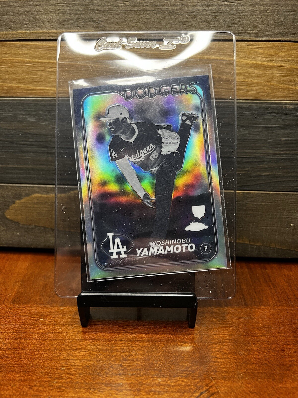 2024 Topps Chrome - Negative Refractor #18 Yoshinobu Yamamoto (RC) | eBay