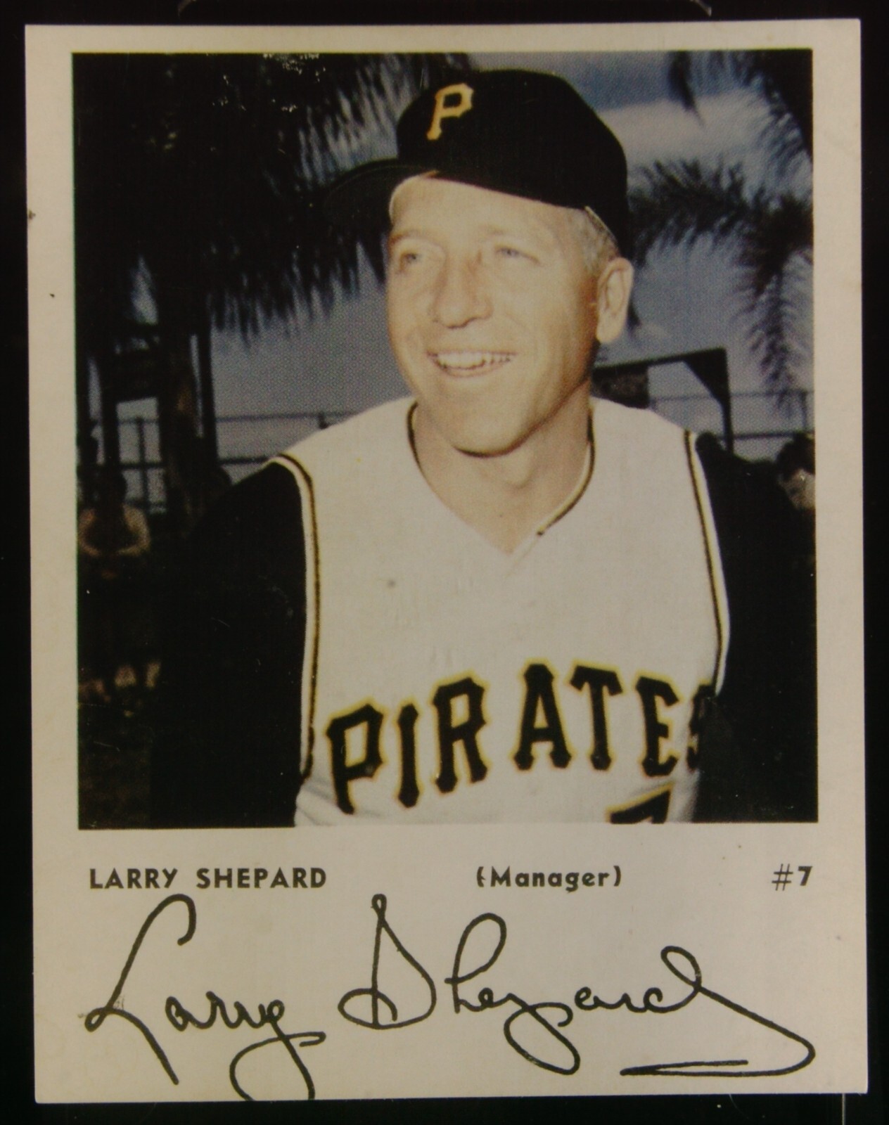VINTAGE 1960's Larry Shepard Pittsburgh Pirates 3X4 PHOTO PICTURE | eBay