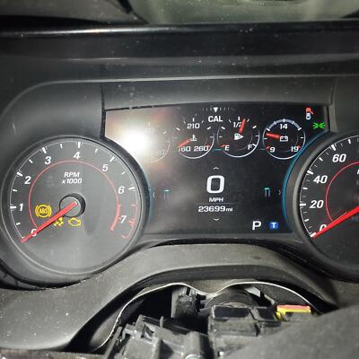 CHEVROLET CAMARO Speedometer (cluster), MPH and KPH (opt UMN), ID ...