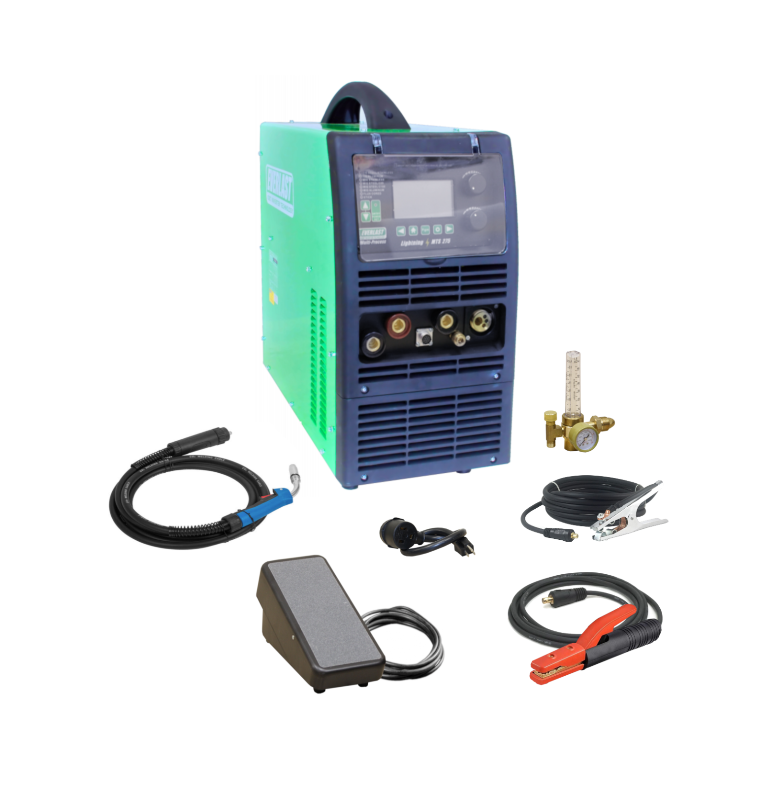 Everlast ‎Lightning MTS 275 110-220V 275AC/DC TIG Multi-Process Welder ...