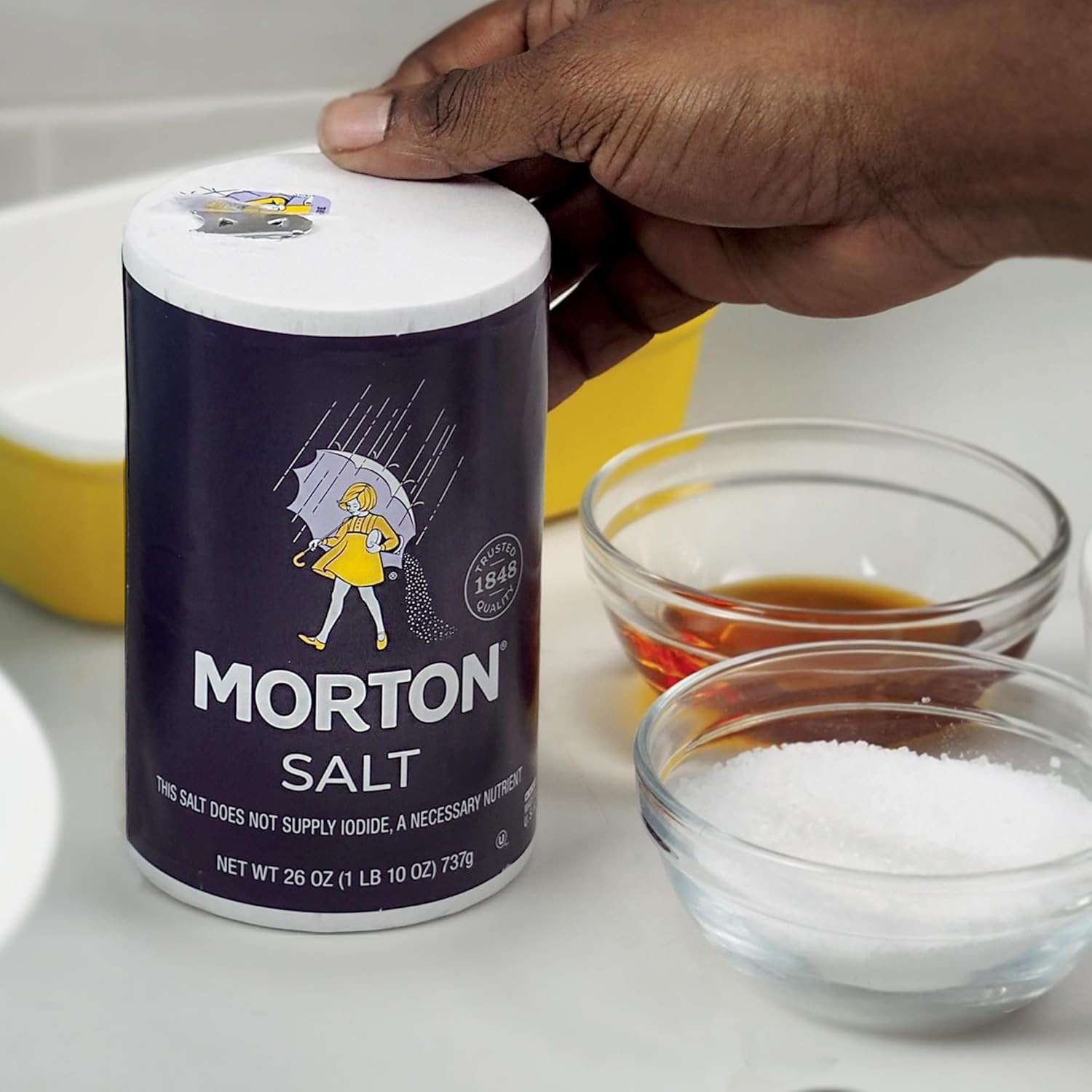 (Pack of 2) Morton All-Purpose Non-Iodized Table Salt 26 oz | eBay