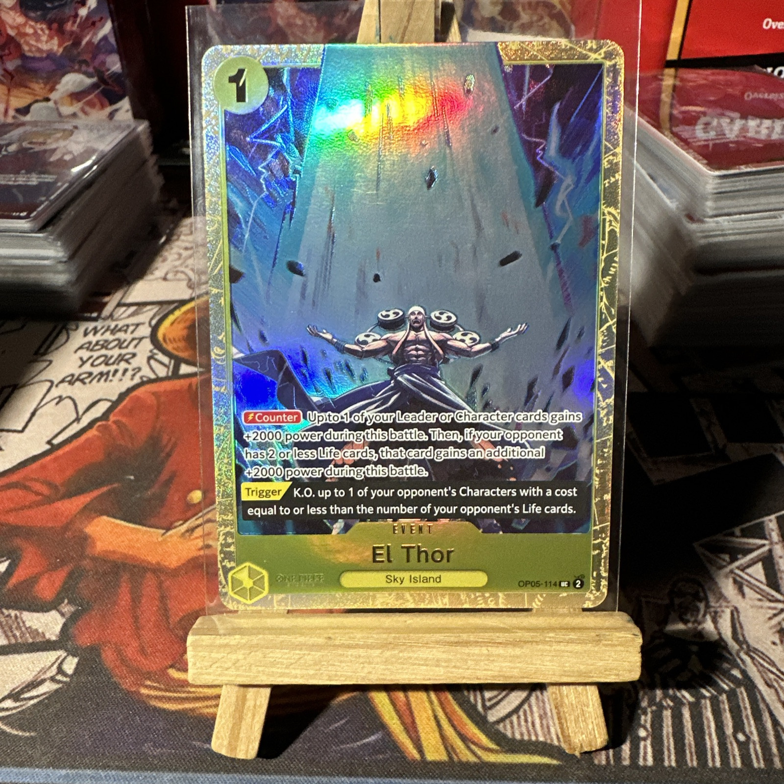 El Thor OP05-114 Current Market Value | Awakening Of The New Era