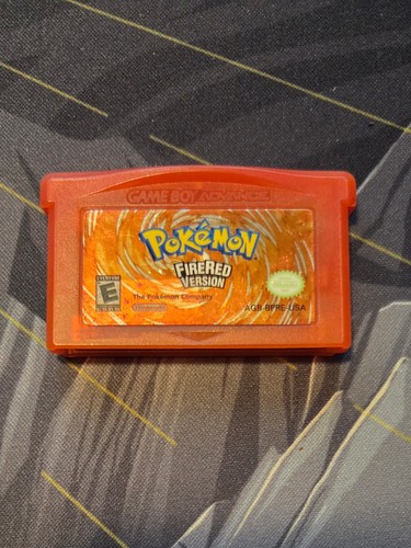 Pokémon Fire Red (Nintendo, 2004) Game Boy Advance - Authentic, Tested ...