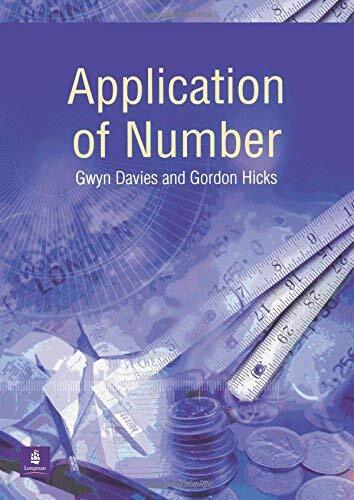 Application of Number, Davies, Gwyn 582319242 | eBay.de