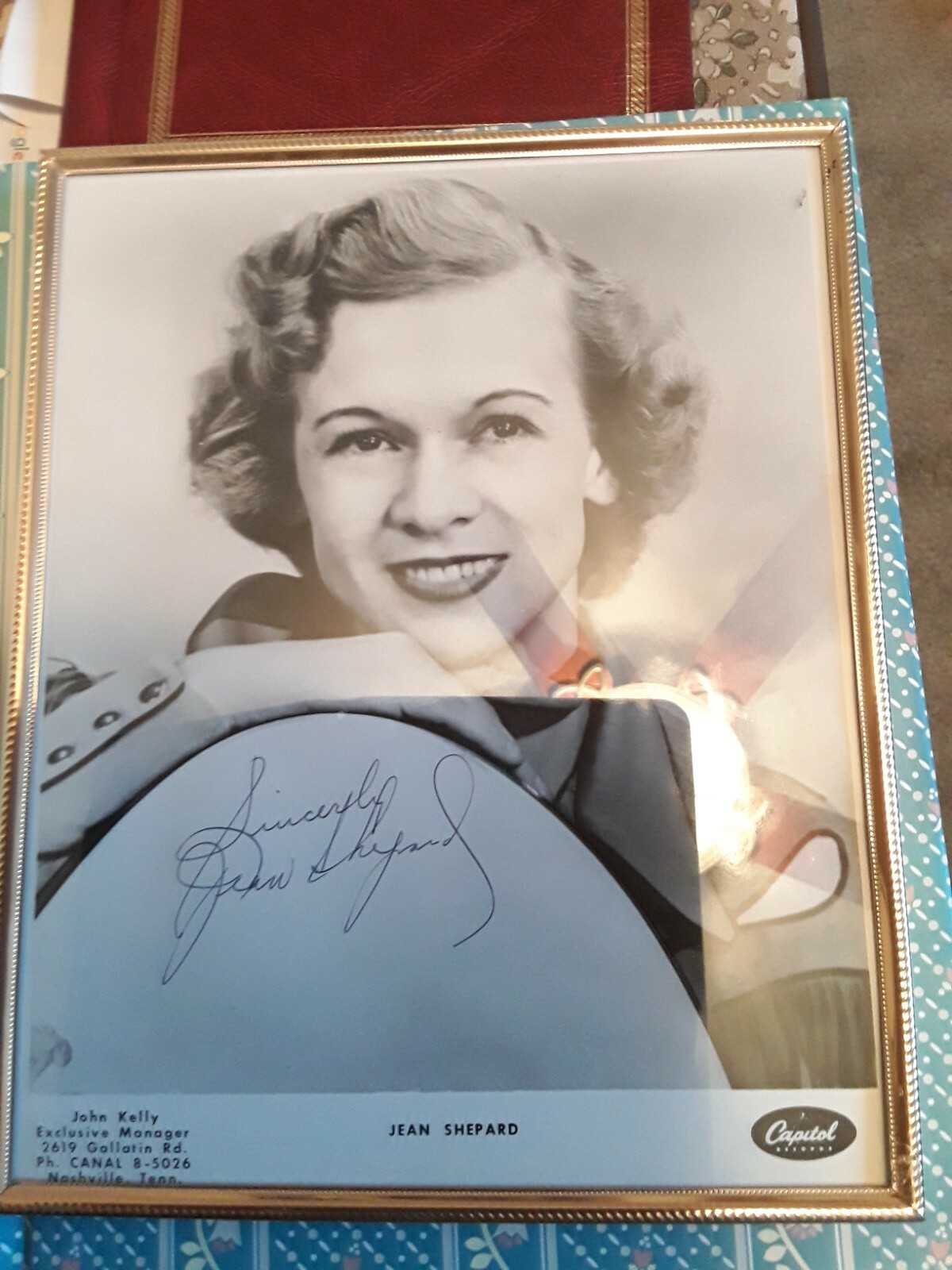 Hawkshaw Hawkins and Jean Shepard signed autographs from 1957. | eBay