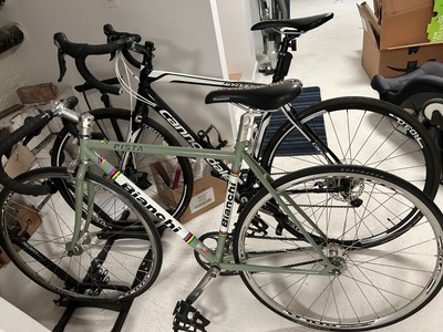 Bianchi pista fixie - 49cm steel frame | eBay