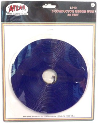 All Scale Atlas 312 5 Color Conductor Ribbon Layout Wire 50' | eBay