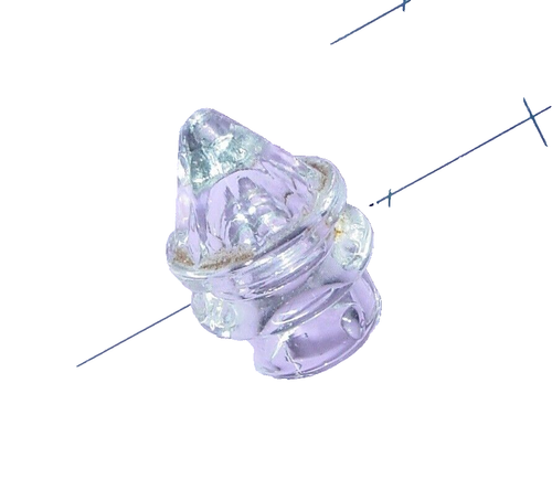 Vintage Glass Percolator Coffee Top Lid Glass Panel Steeple Topper ...