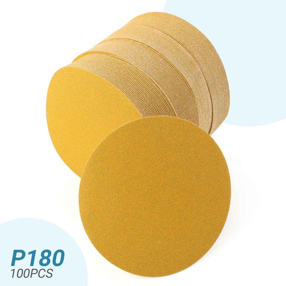 6 inch Sanding Disc Sandpaper 100 Roll 40-800 Grit Sand Paper | eBay