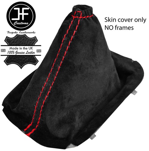 Red Stitch Genuine Suede Shift Boot Fits Dodge Viper 1992-2002 | eBay