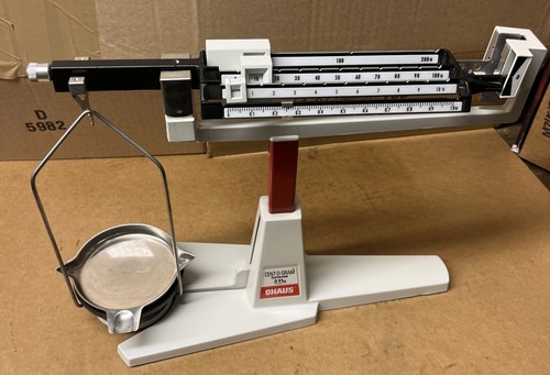 VINTAGE OHAUS CENT-O-GRAM TRIPLE BEAM BALANCE SCALE 311G Very Good ...