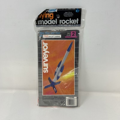 Vintage NOS Estes Surveyor Model Rocket #2046 OOP 1991 New Sealed | eBay