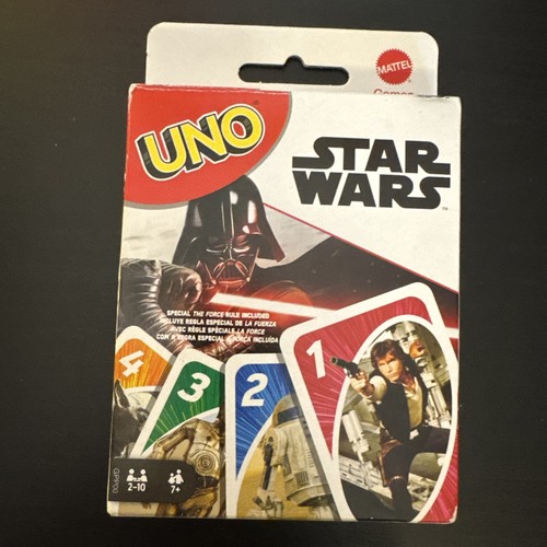 Sealed New UNO Card Game ~ Star Wars Edition 887961892888| eBay