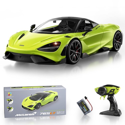 Remote Control Car, McLaren Rc Cars Officially Licensed 1/12 Scale 7.4V ...