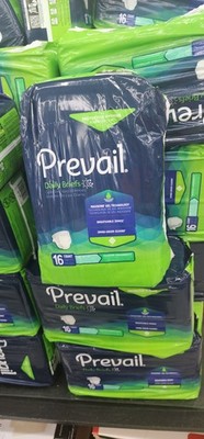 PREVAIL Daily ADULT Briefs Size Small 20"-31" 16 Count | eBay
