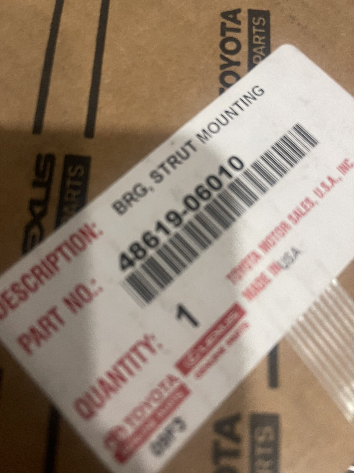 4861933010+Bearing+Strut+Toyota for sale online | eBay