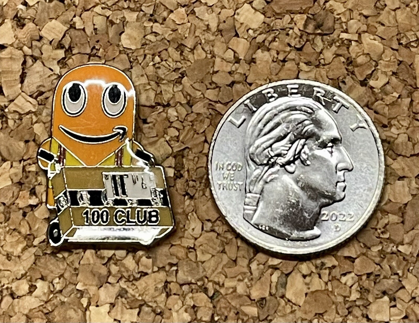 "100 Club" Rare Amazon Employee Peccy Pin - Brand New | eBay