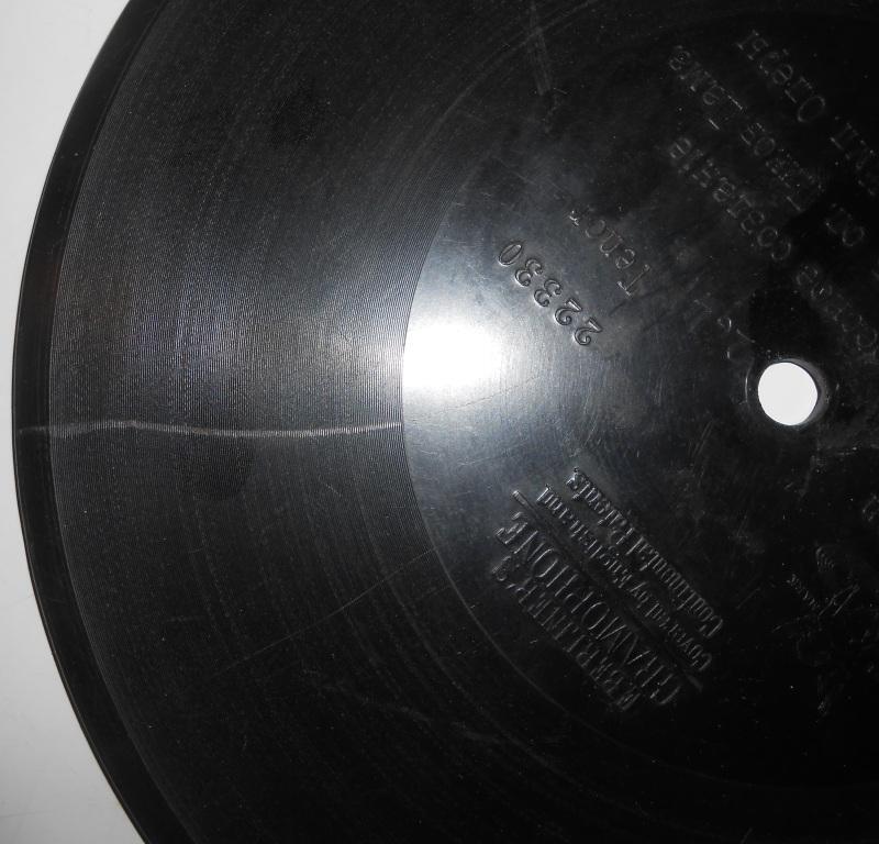 CRACKED 7" RUSSIAN E.BERLINER'S GRAMOPHONE, TCHAIKOVSKY, TENOR - ANDREY ...