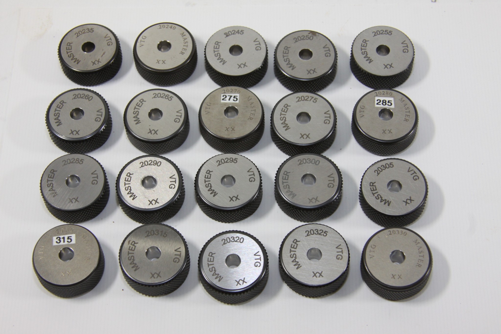 VERMONT GAGE MASTER RING GAGE STEEL XX .20235-.20330 PN 231105310 | eBay