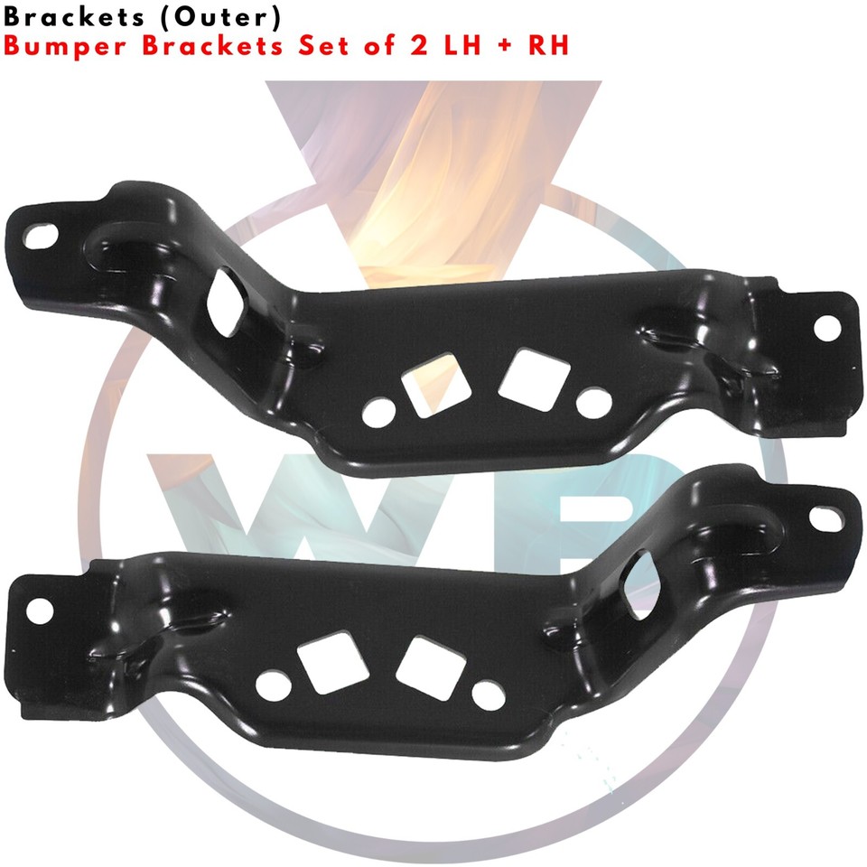 2011-2016 Ford F-Series Super Duty Front Bumper Mounting Brackets Kit ...