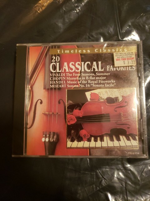 20 Classical Favorites Timeless Classics CD for sale online | eBay