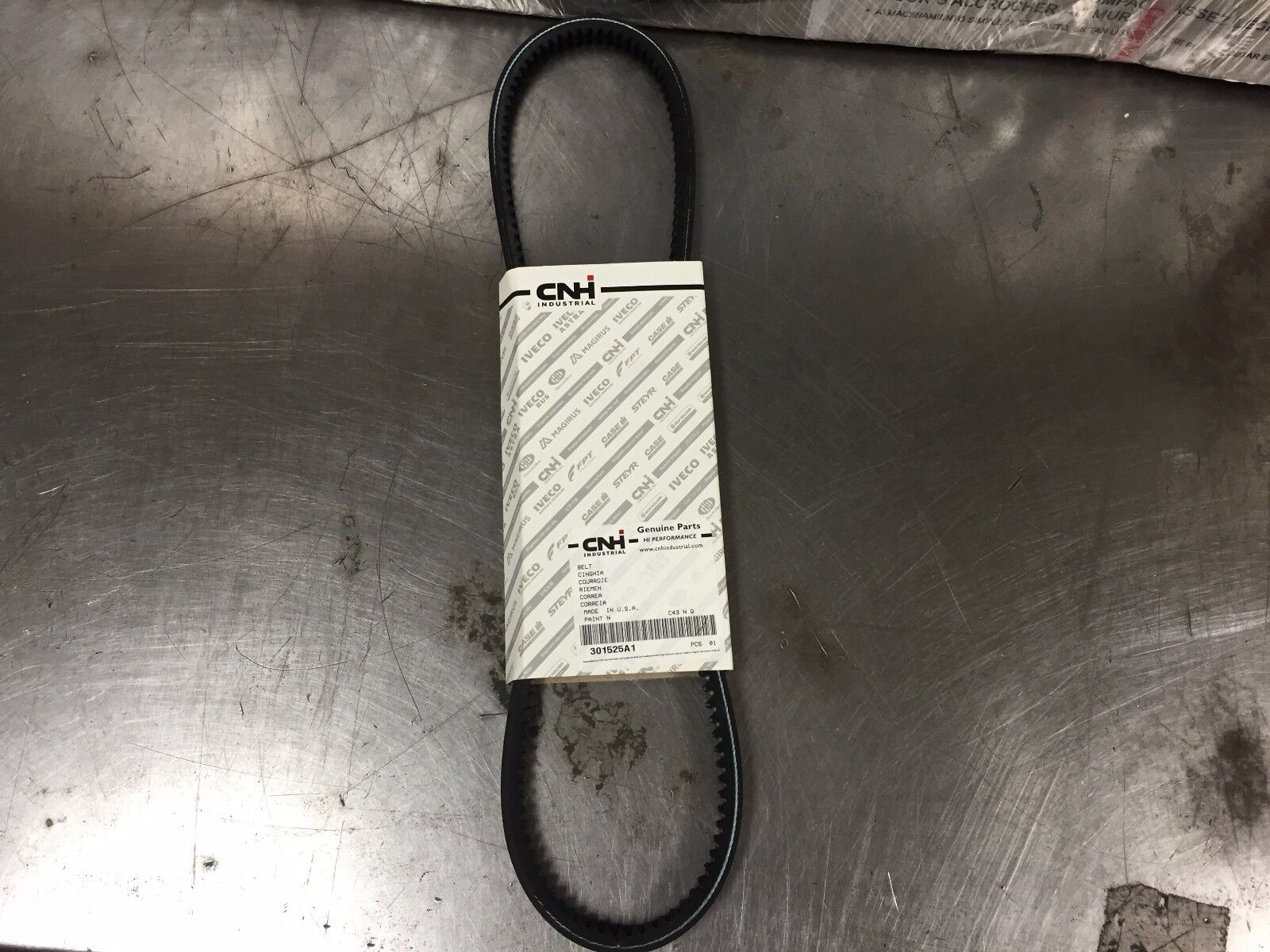 OEM New Holland Belt # 301525A1 C175 L175 Boomer TC35 TC40 TC45 T1510 ...