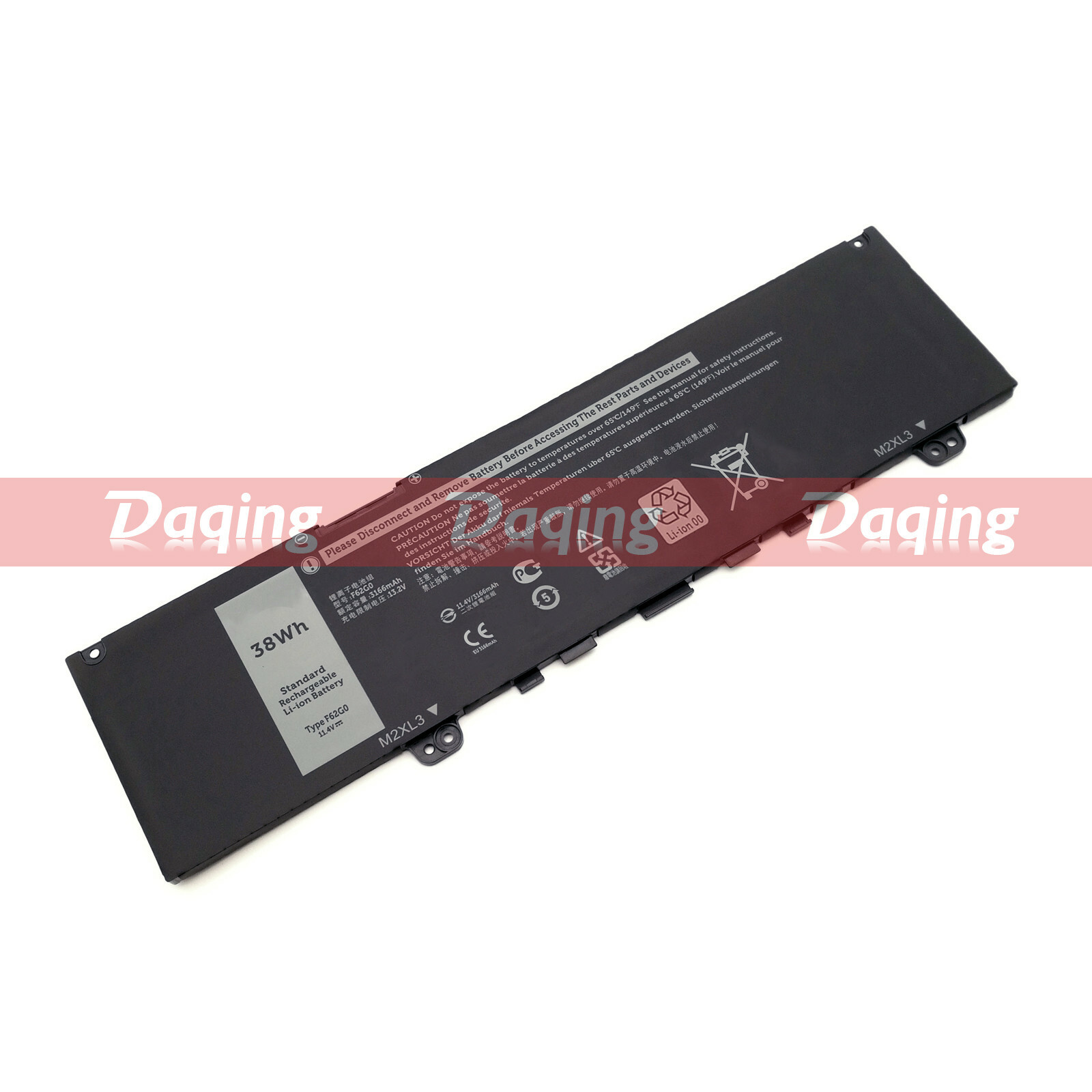 F62G0 RPJC3 Battery for Dell Inspiron 13 7000 2-in-1 7373 7386 7370 ...