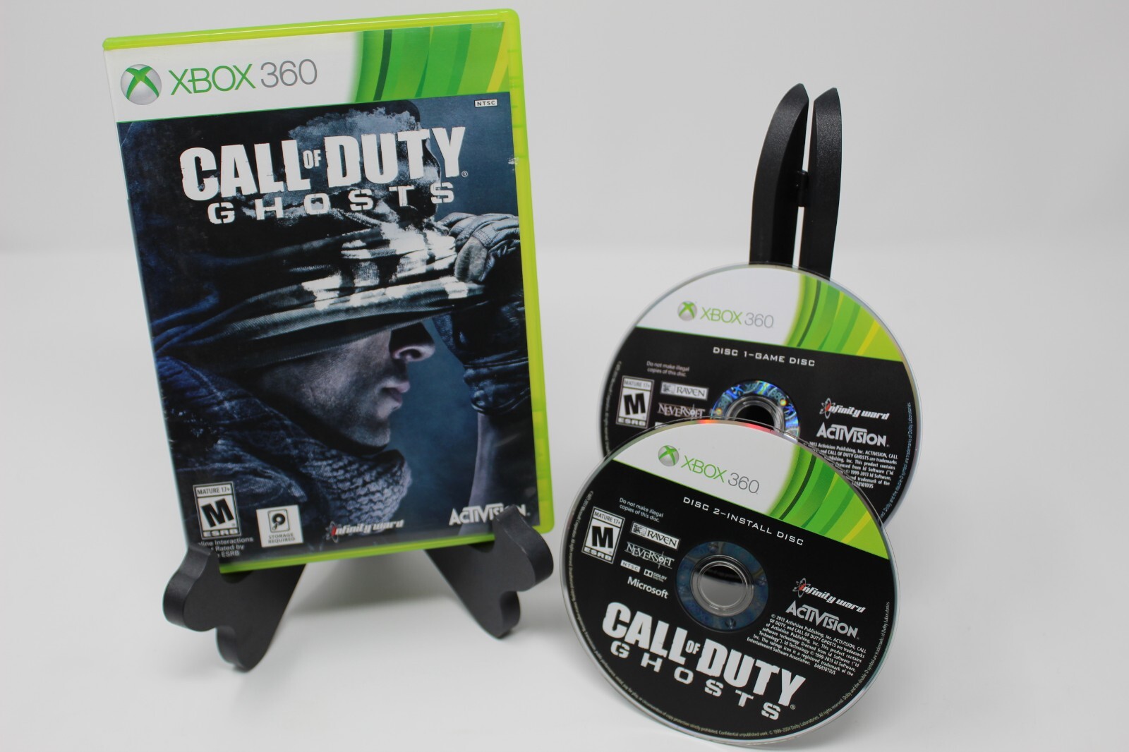 Call of Duty: Ghosts (Microsoft Xbox 360) 2 Disc Set Tested & Works ...