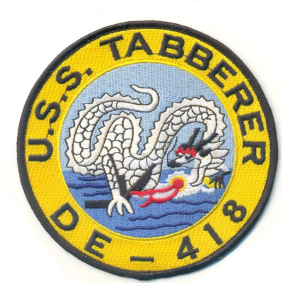 DE-418 USS Tabberer Patch | eBay