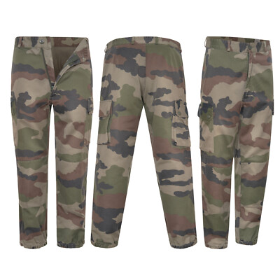 Army Trouser Original French Camo Combat Pants Cargo Surplus Vintage ...