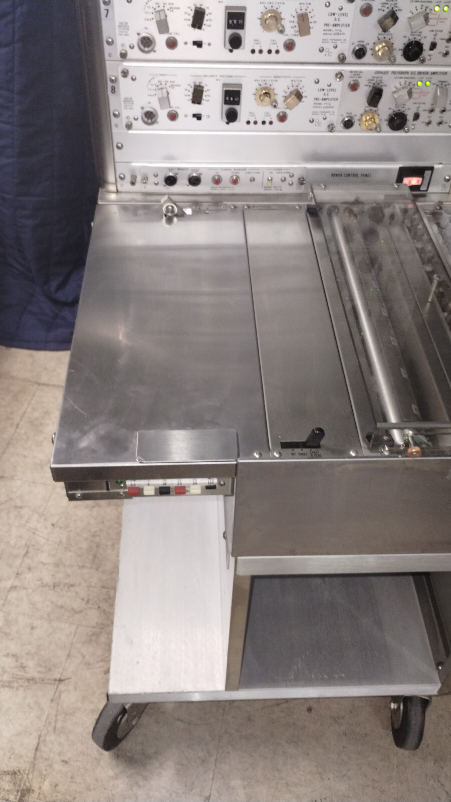 Grass Model 7 lie detector polygraph machine vintage industrial film TV ...