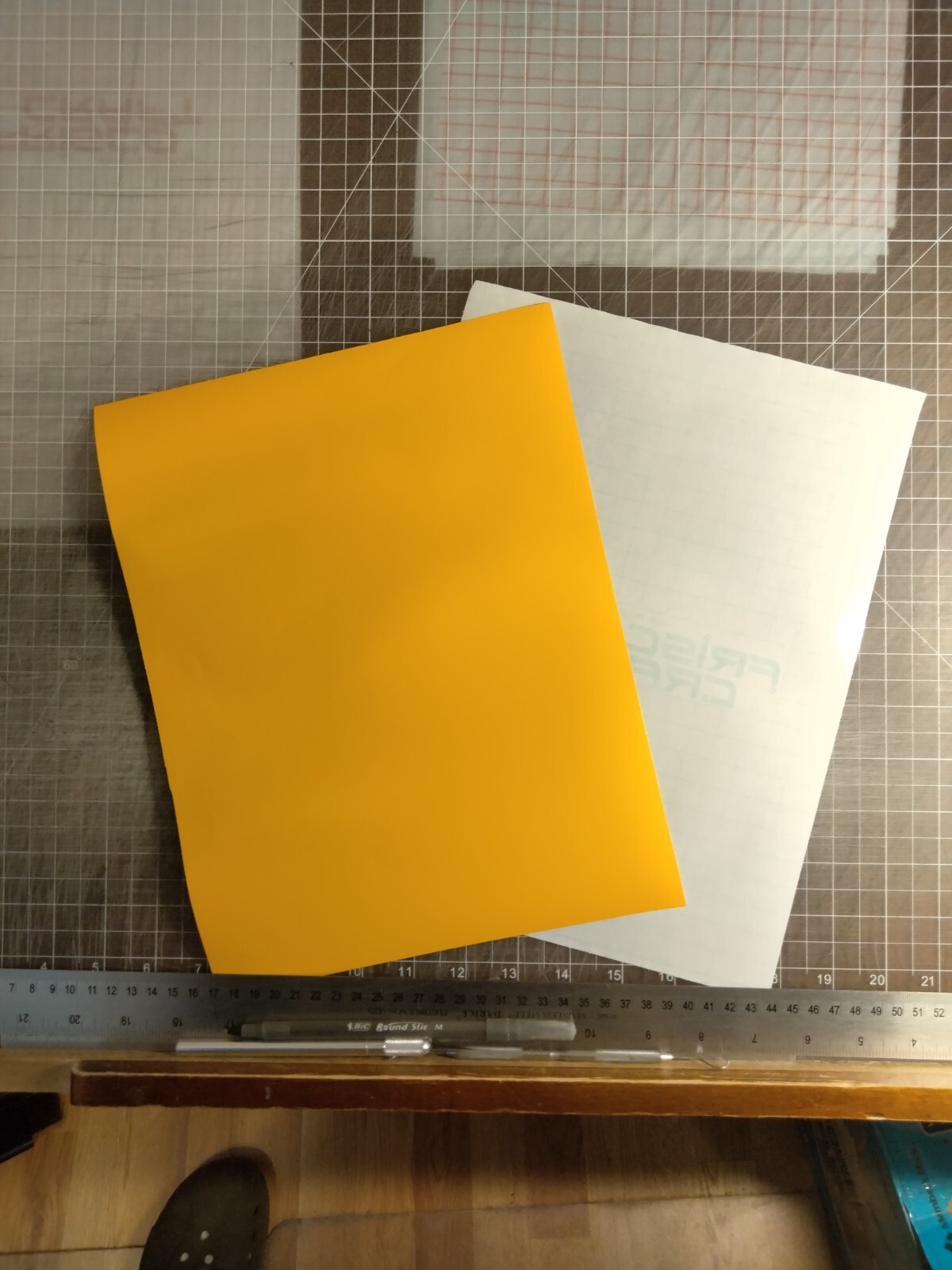 BLANK High Bake Vinyl Sheet for Custom Stencils + Application Tape | eBay