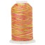 VARIEGATED MULTICOLOR 100% COTTON THREAD 600M BY THE SPOOL - SEWING ...