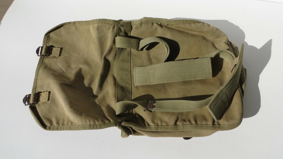 WW2 USMC US Marine Corps Officer Dispatch Case Musette Shoulder Bag ...