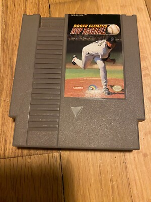 Roger Clemens' MVP Baseball (Nintendo NES, 1991) Authentic Cartridge ...