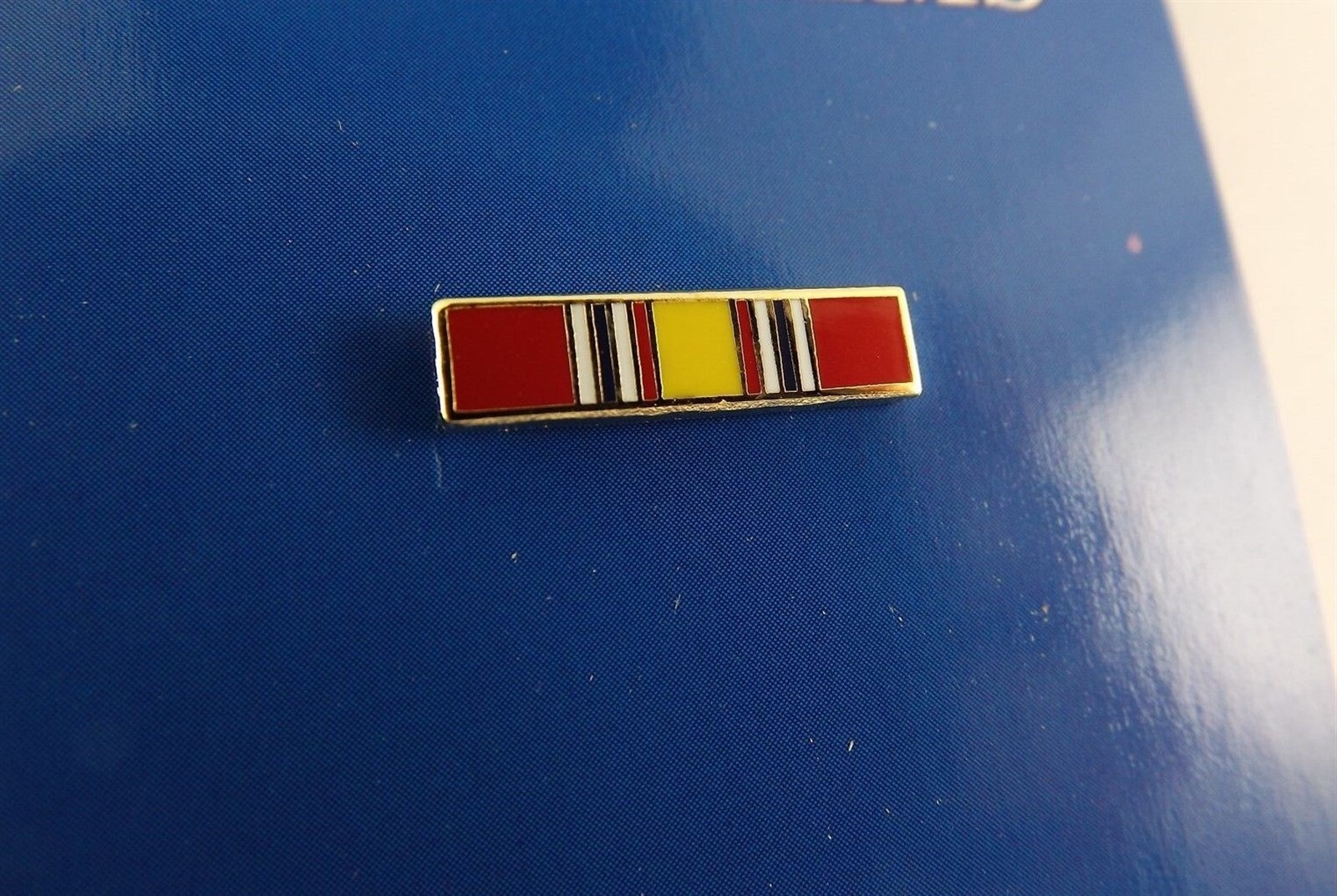 BRAND NEW Lapel Pin NATIONAL DEFENSE Ribbon Enamel 11/16" | eBay