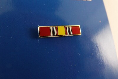 BRAND NEW Lapel Pin NATIONAL DEFENSE Ribbon Enamel 11/16" | eBay