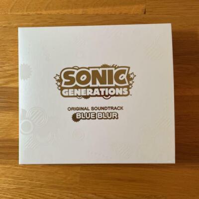 SONIC GENERATIONS Original Soundtrack Blue Blur Music 3 CD WAVE MASTER ...