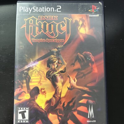 Dark Angel Vampire Apocalypse Sony PlayStation 2 PS2 Game 650001333319 ...