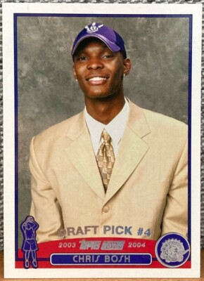 2003-04 Topps Chris Bosh Rookie Card Number 224 Mint!! | eBay