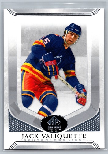 2020-21 SP Signature Edition Legends #186 Jack Valiquette Colorado ...