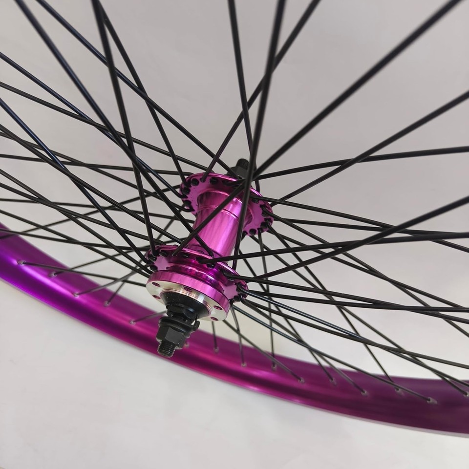 CDH 26" Heavy Duty Bike Front & Rear Rim Wheel Set 100mmx135mm 12G 48S ...