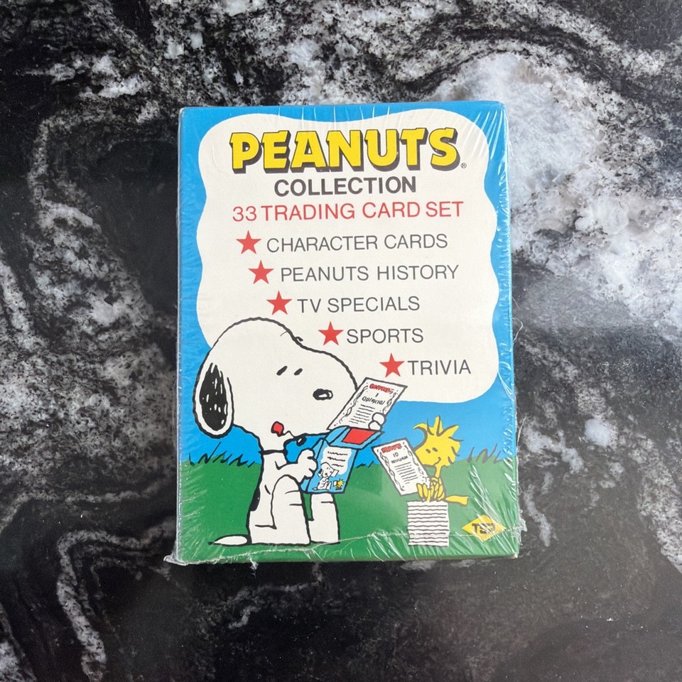 Peanuts Collection 33 Trading Cards Preview Edition New/Sealed | eBay