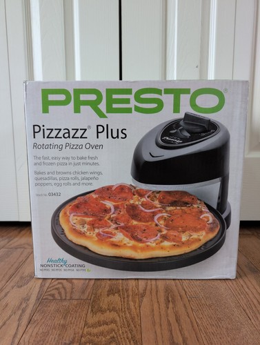 Presto 3432 Pizzazz Plus Rotating Pizza Oven Black | eBay