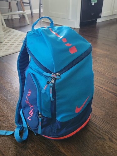 Nike Max Air Hoops Elite Pro Team Backpack - Blue & Red - 3 Zip - See ...