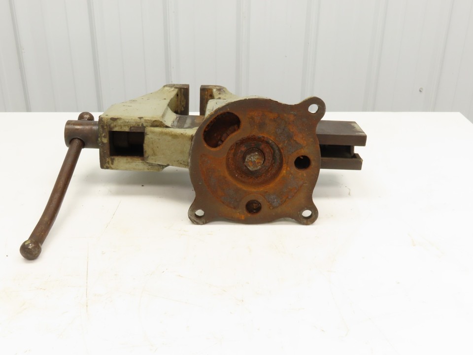 Armstrong Model 205-1 Swiveling Bench Vise 5" Vtg Heavy Duty American ...