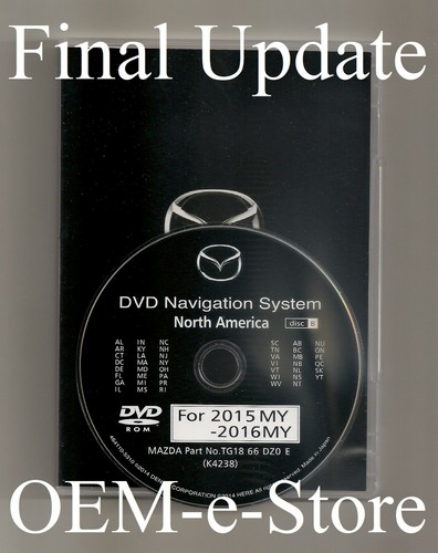 2009 2010 2011 2012 2013 Mazda Mazda6 Navigation DVD U.S EAST Map Final ...