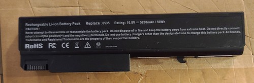 Battery for HP ProBook 7550b Laptop 10.8V 56Wh 5200 mAh YALL-2016-12 ...