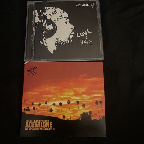 2 Aceyalone CDs Love Hate Hip Hop And The World We Live In 2000s Rap | eBay